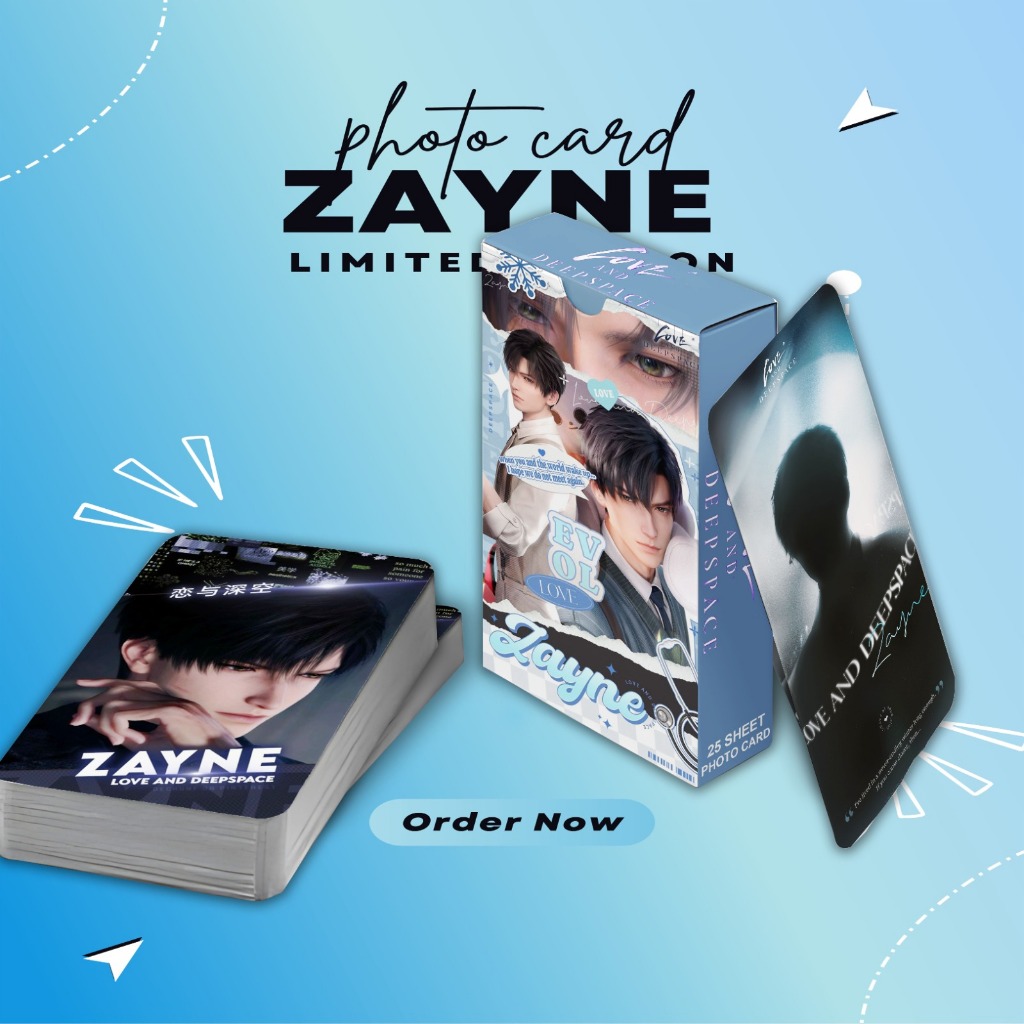 Zayne PREMIUM GAME Amor E Cartão De Fotos De Espaço Profundo | Shopee ...