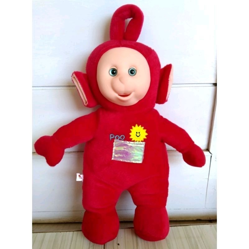 MERAH Teletubbies Doll XL POO Red Cartoon Personagem Animação CUTE ...