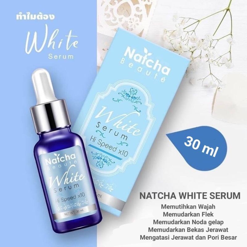 HITAM Natcha Beaute Tailândia Soro Branco Mancha Escura Alta Velocidade 10x/Facial Anti Manchas ...