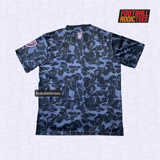 Jersey INTER MIAMI X Banho APE BAPE Preto | Shopee Brasil