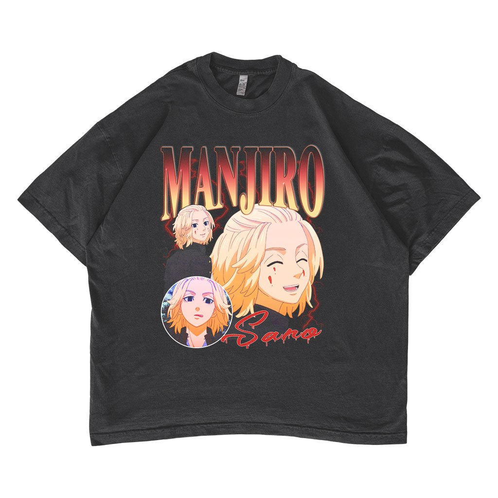 Tokyo Revengers Manjiro Sano Camiseta Grande Anime | Shopee Brasil