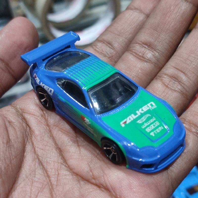HIJAU Hotwheels hw toyota supra falken Blue Green tosca Solto Perder ...