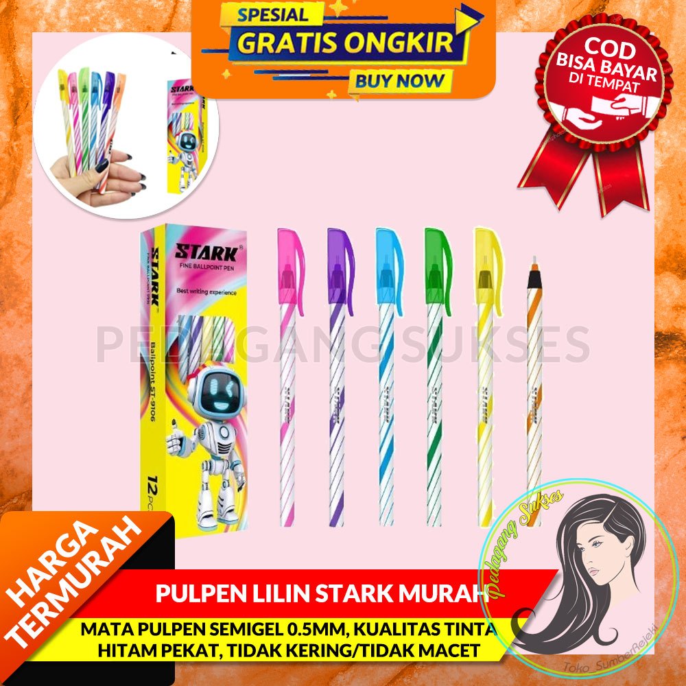 Caneta De Rolagem Preta LILIN [REACH] | Stark WAX Pens Canetas ...