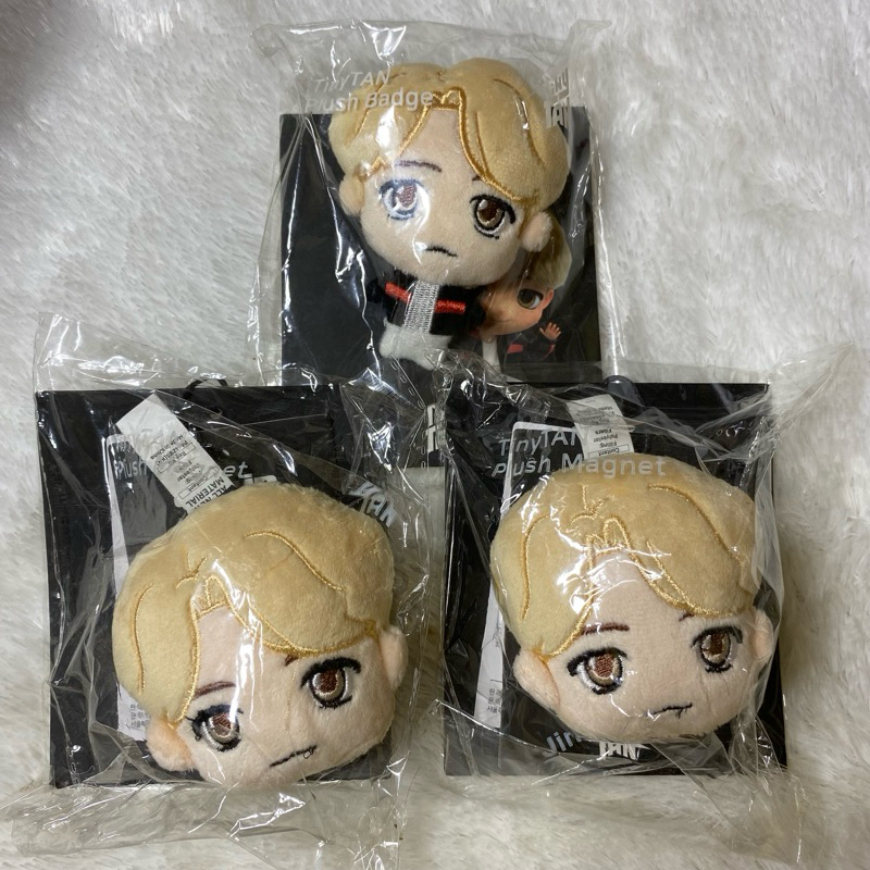 Mercadoria Oficial BTS Jimin Tinytan Plush Badge & Magnet | Shopee Brasil