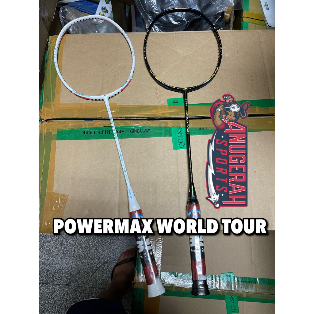 Powermax TOUR Mundial Badminton Raquete/POWER MAX ORIGINAL | Shopee Brasil