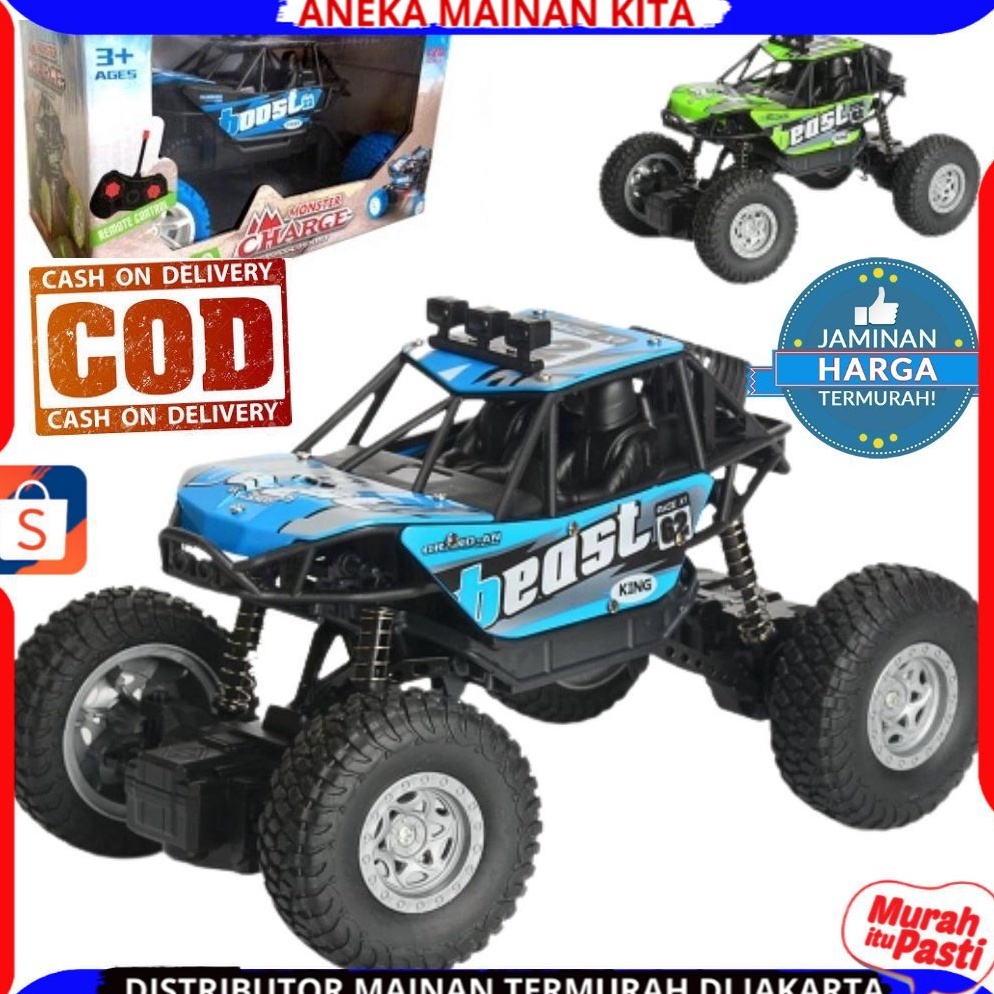 Pedido . Kids Toy Controle Remoto RC MONSTER CHARGE CROSS País Escala 1 : 20 WDF | Shopee Brasil