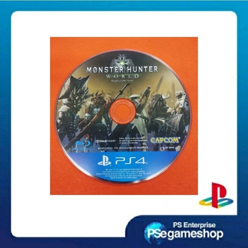 Ps4 Monster Hunter World (Somente Japão/Cd) | Shopee Brasil
