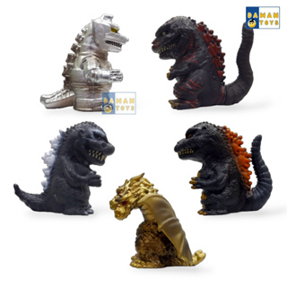 Mini Godzilla King Ghidorah Mechagodzilla Fantoches De Dedo kaiju ...