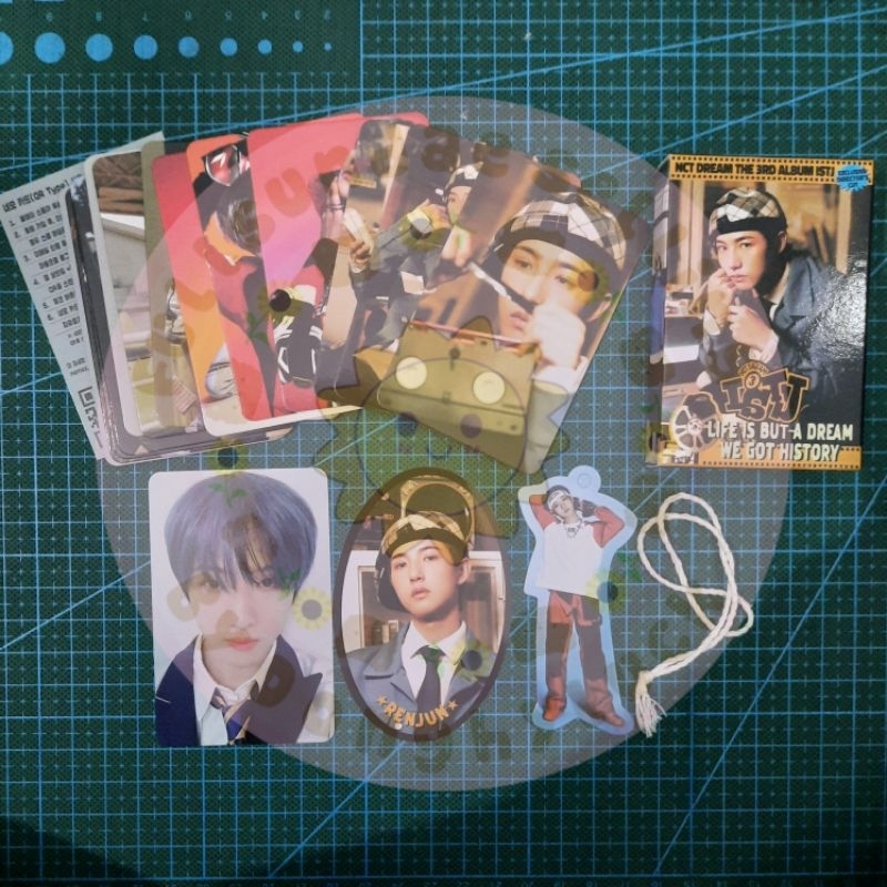 Nct Dream 3o Álbum ISTJ QR Ver . Capa Renjun Brocado PC Photocard ...