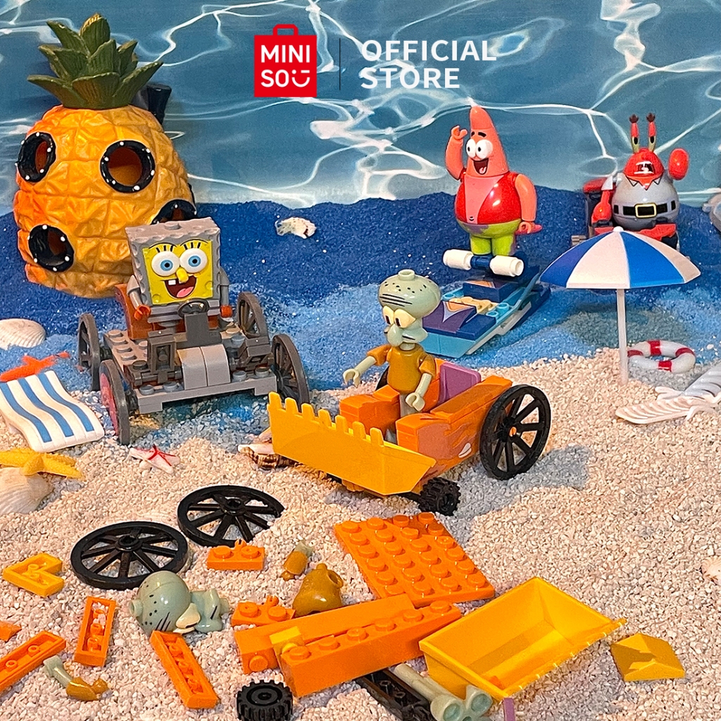 Miniso x Spongebob Figura Caixa Cega De Alta Qualidade Série Jellyfish ...