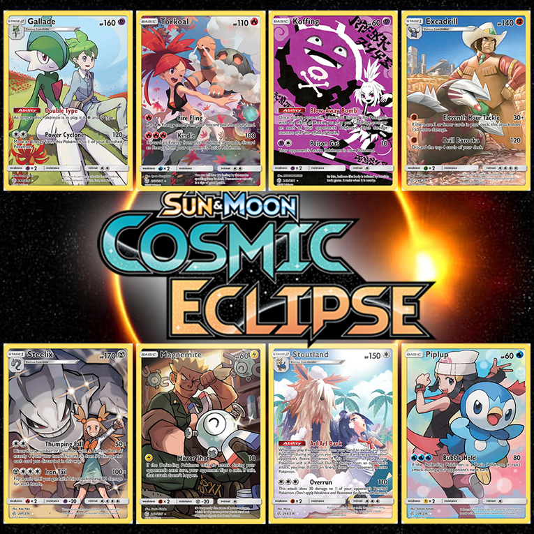 Cartão Especial De Arte Completa Do Holograma Pokémon TCG-ECLIPSE ...