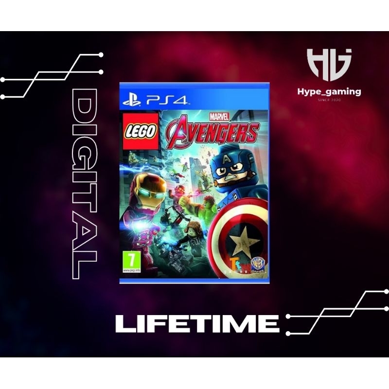 Lego Marvel Vingadores PS4/PS5 Digital | Shopee Brasil