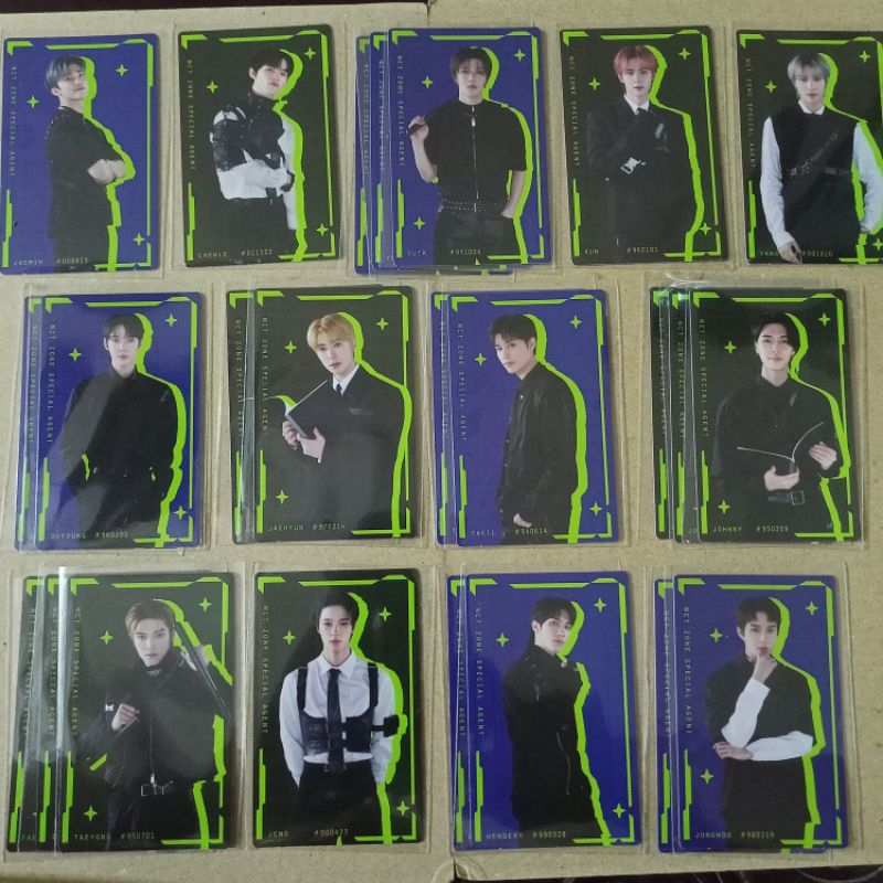 nct-NCTZone OST Soundtrack Álbum Agent Card PC Photocard (nct127 ...