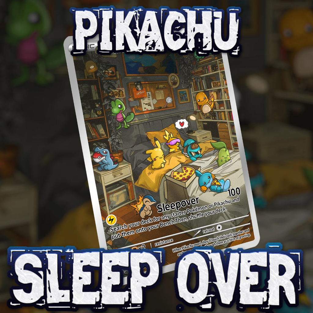 Pokémon TCG Holograma Versão Em Inglês Cartão De Arte Completa-PIKACHU ...