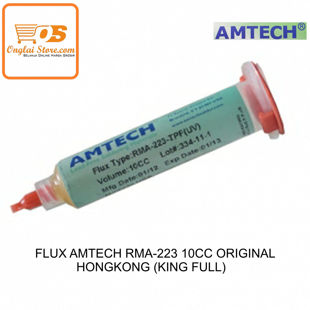 Fluxo AMTECH RMA-223-TPF (UV) 10CC ORIGINAL HONGKONG (Rei Completo ...