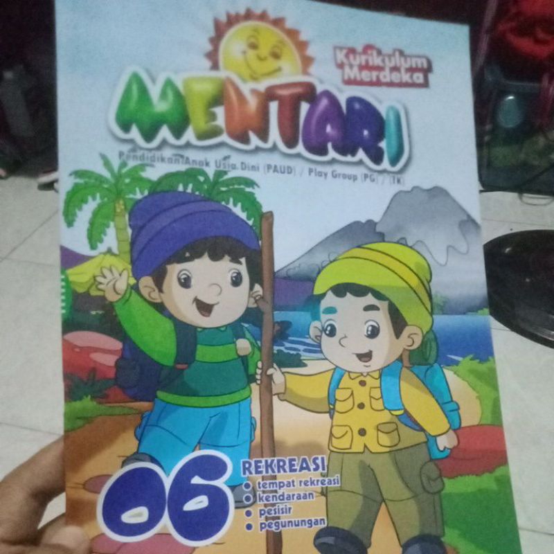 Revista Paud/pg/tk A MENTARI 06 (Recreativa) | Shopee Brasil