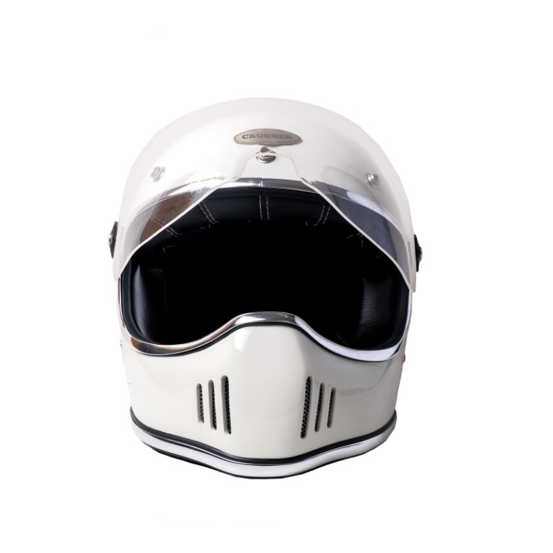 Cakil N19 Capacete Branco Brilhante De Qualidade Premium Personalizado ...