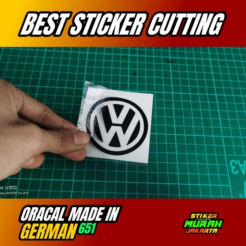 Vw STICKER COMBI Adesivo Corte Logotipo Transparente ETC | Shopee Brasil