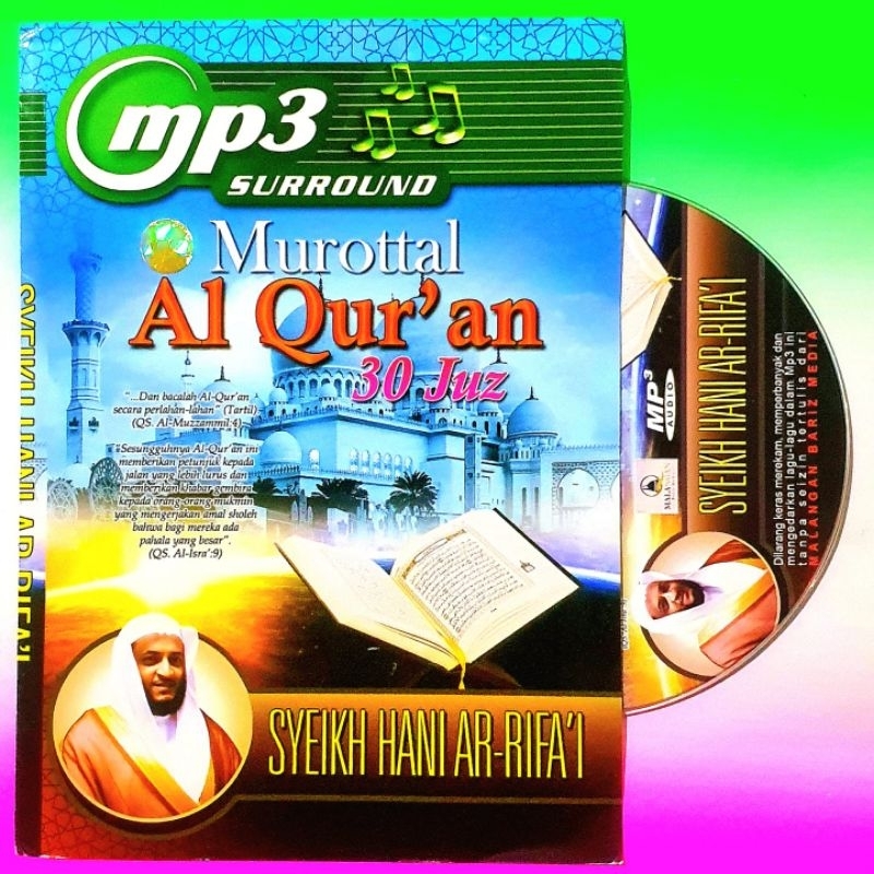 Cassete CD MP3 murottal 30 JUZ Completo 114 SURAH-AL Quran Islâmico ...