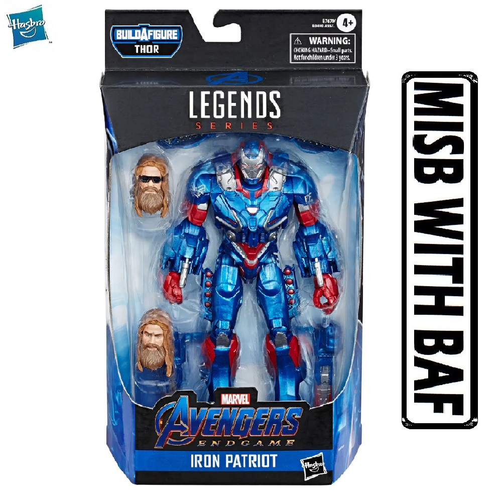 Marvel Legends Series Avengers Endgame Wave Iron Patriota Figura BAF ...