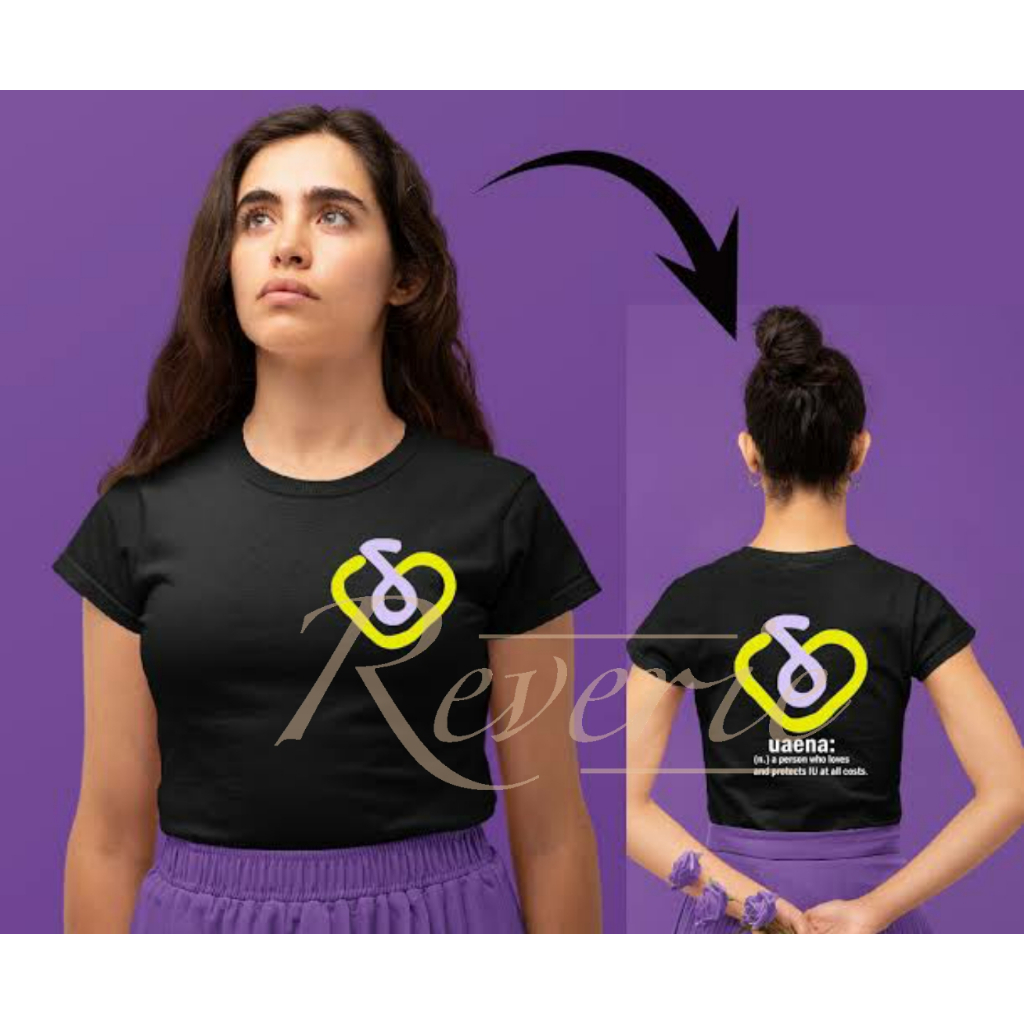 Camiseta UAENA LOGO NOBAR Concerto Ui H.E.R TOUR 2024 TSHIRT HER LEE JI ...
