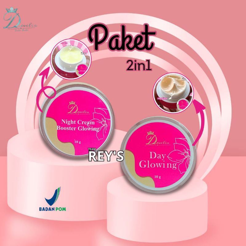 Creme De Dia E Noite Devilia (1 Conjunto) | Shopee Brasil