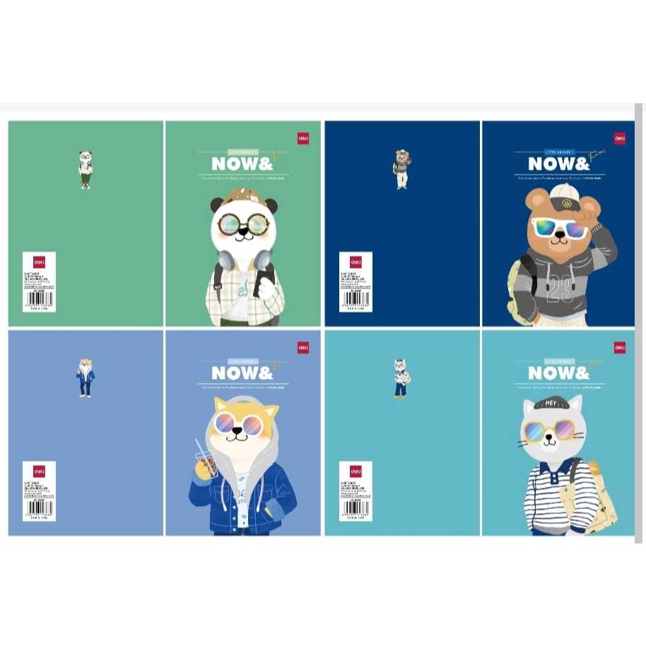 Deli Livro De Escrita 58 Folhas Unidade De Imagens Uma Peça/bob/Catfish ...