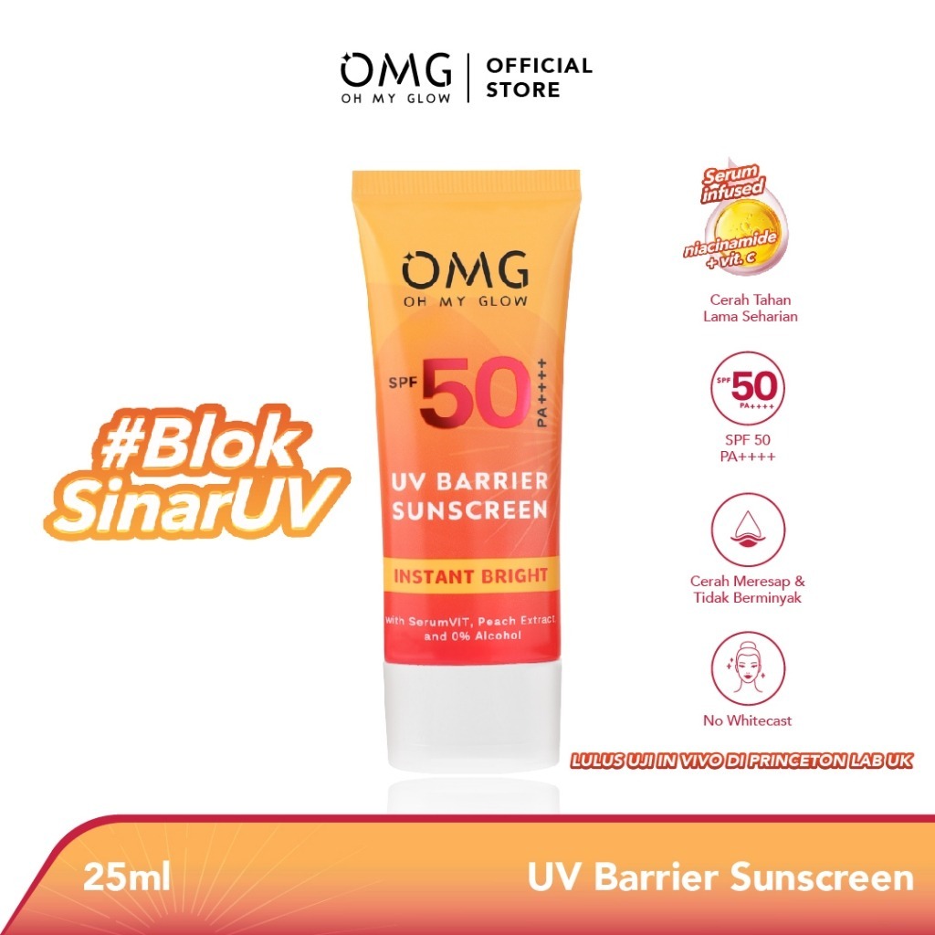 Omg Oh My Glow Protetor Solar Barreira UV Fps 50 PA + Instantâneo ...