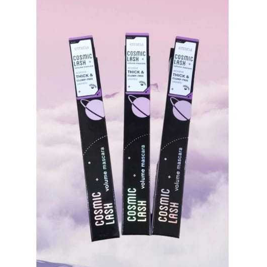 Novo ! Emina Cosmic Lash Volume Mascara 6g-Dura Até 12 Horas ...