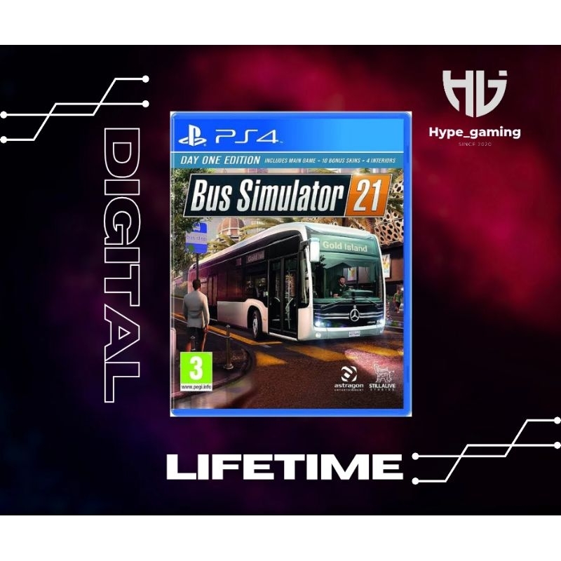 Simulador De Ônibus 21 PS4/PS5 Digital | Shopee Brasil
