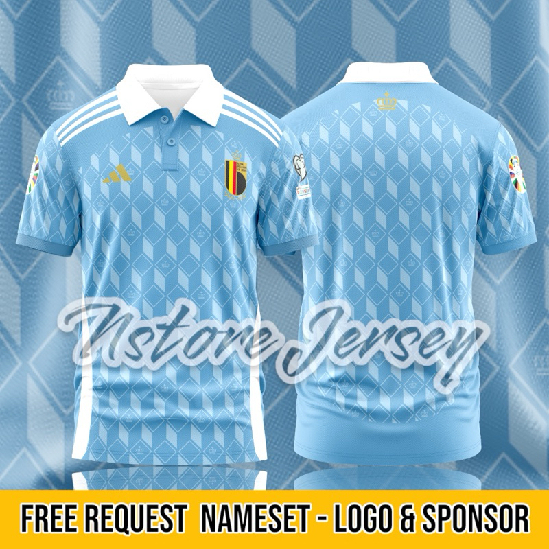 Bélgica Home Away Jersey 2024 Com Botões De Pedido Gratuito Namset ...