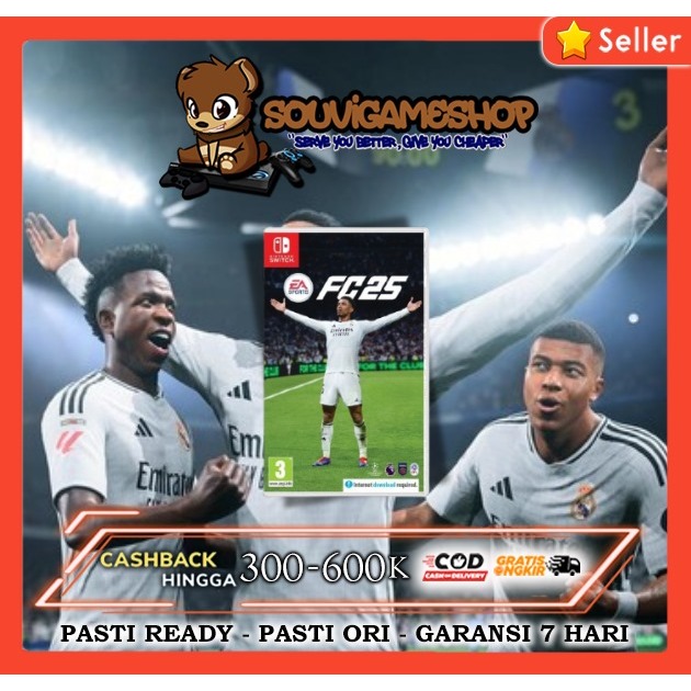 Mais ! Nintendo Switch EA Sports FC25/FC25 Clube De Futebol 25 FIFA | Shopee Brasil