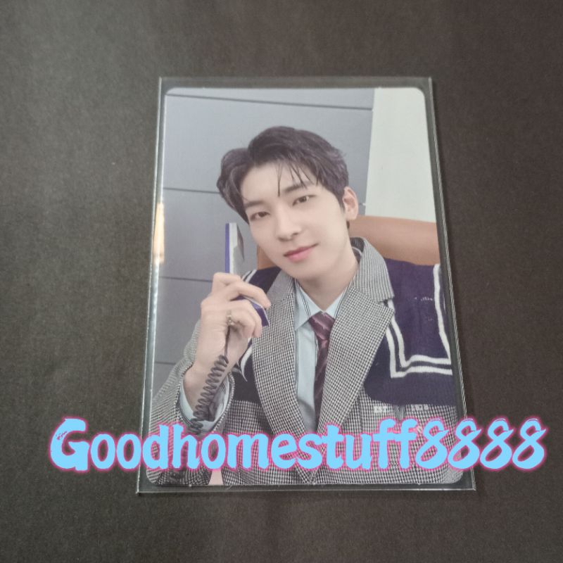 Dezessete SVT Wonwoo Wonu Telefone 10o Mini Álbum FML Faded Mono Life Photocard PC Oficial ...
