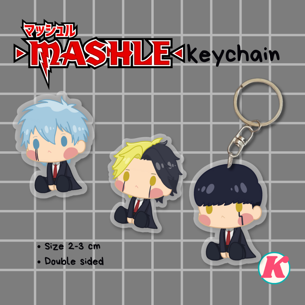 MASHLE/Chaveiro ANIME/MANGA/FANKIT Acrílico/Mágico E Músculo/MASH ...