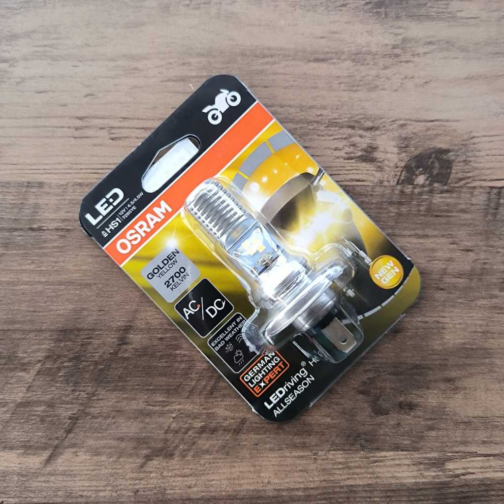 Luz Led OSRAM HS1 H4 K3 3 Pernas Novo GEN AC/DC Amarelo | Shopee Brasil
