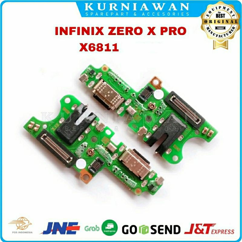 Conector Do Carregador Infinix Zero X Pro X6811 Pcb Placa Usb Con Cas ...