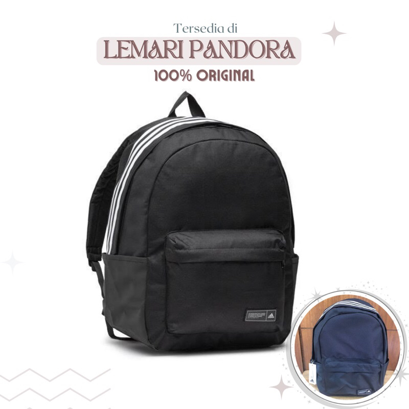 Adidas CLASSIC 3-STRIPES Mochila Preta HH7073 ORIGINAL | Shopee Brasil