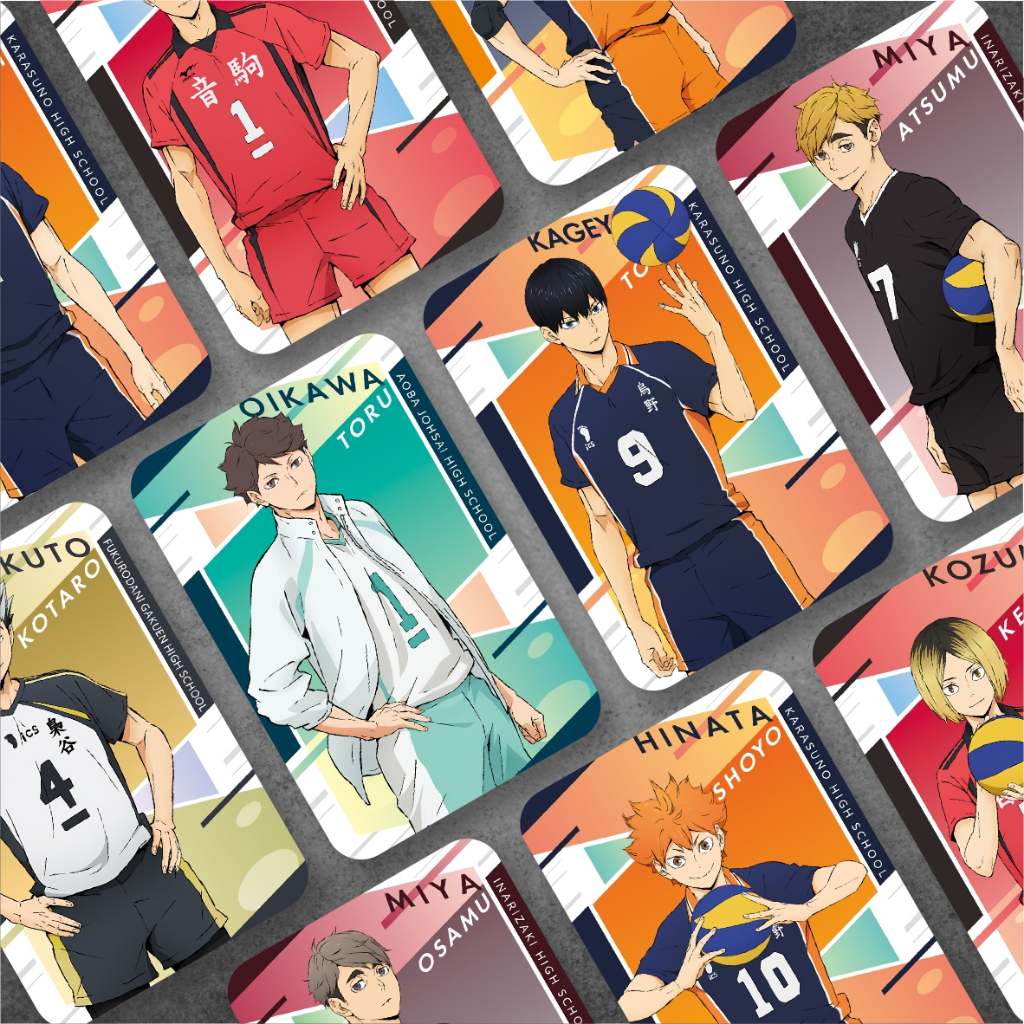 Haikyuu Anime Coleção De Cartões Fotográficos A-Hinata Kageyama ...