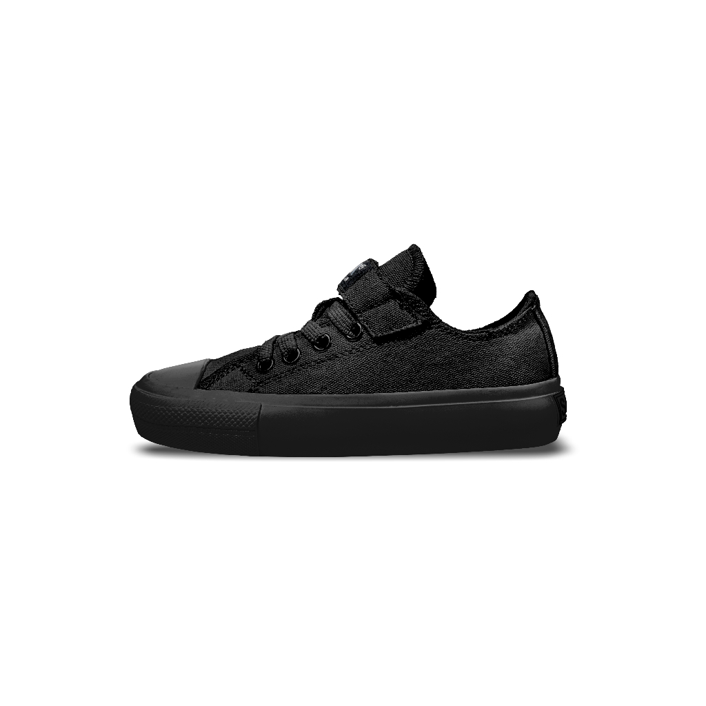 SABA KIDS Jason All Black-Tênnis Escolar Infantil 100 % Original JS 02 ...