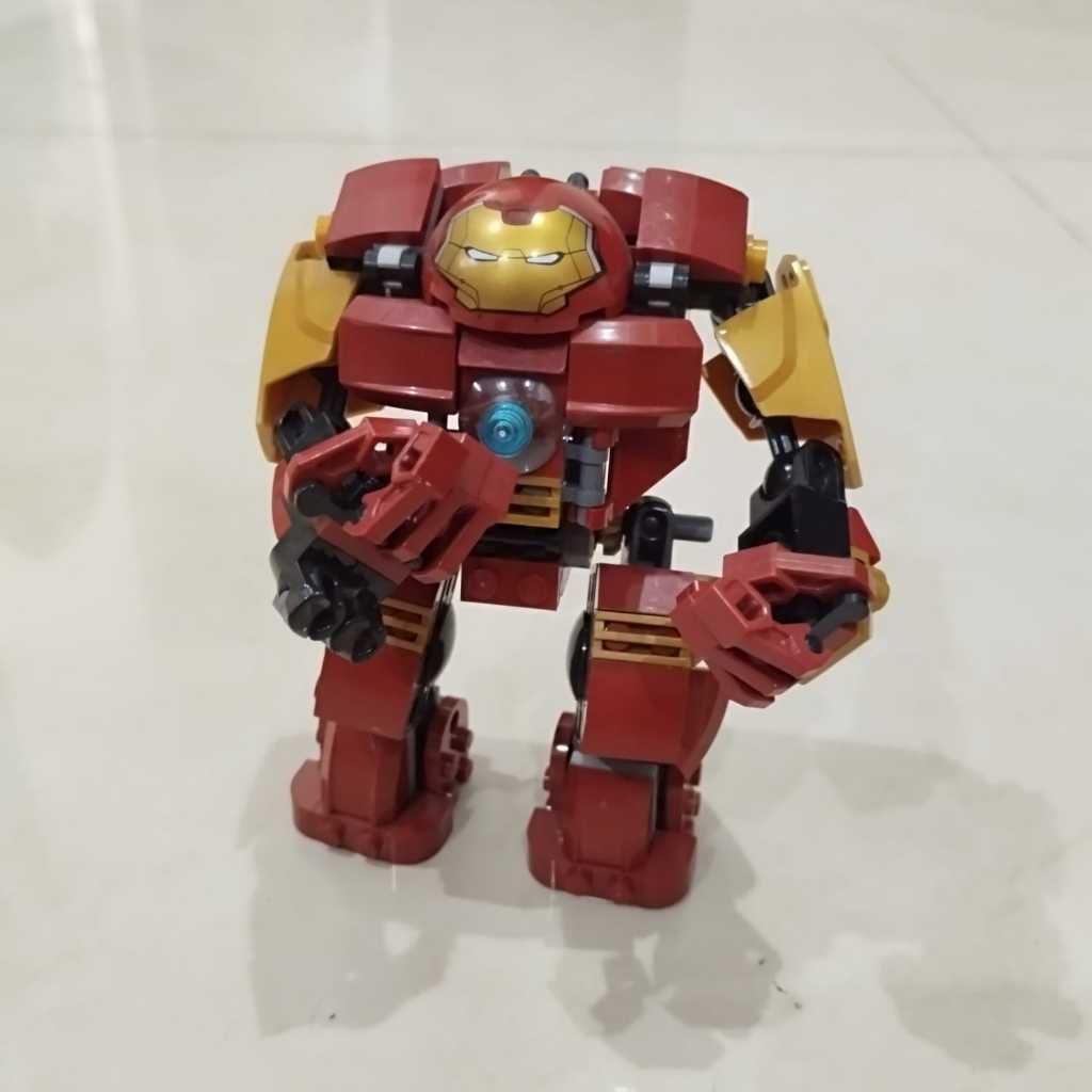 Lego MARVEL MOC O Hulk Buster Smash . Original | Shopee Brasil