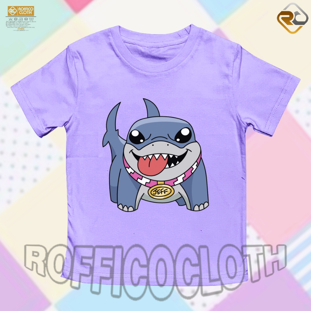 T-Shirt Infantil Jeff the LandSharK | Marvel Rivals-Pano ROFFICO ...