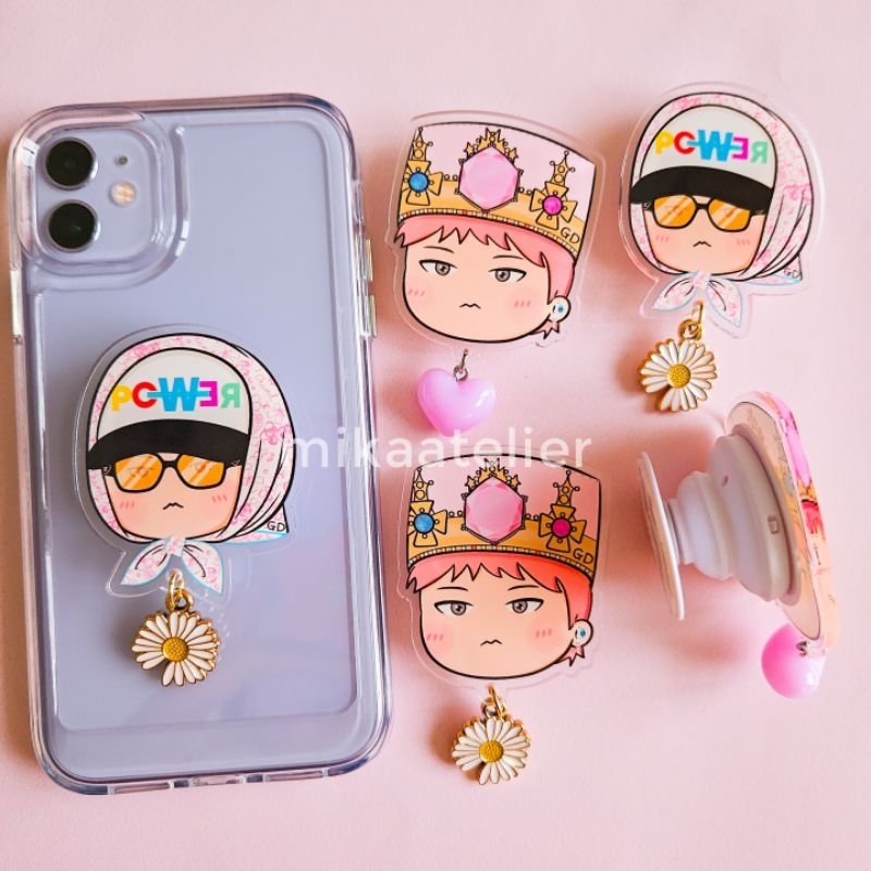 POPSOCKET Acrílico G-DRAAGON , Dragon Phone GRIP , Gd , BIGBANG Suporte ...
