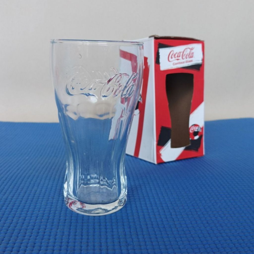 Copo De Vidro Individual Coca Cola | Shopee Brasil