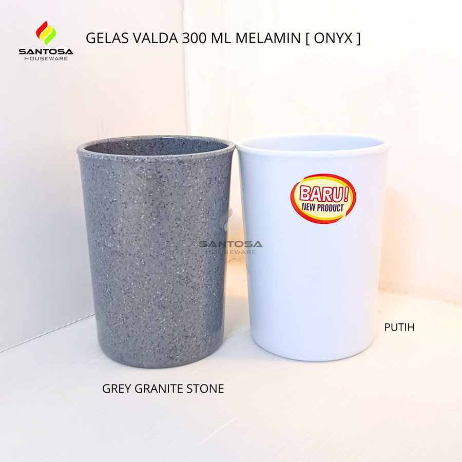 Vidro Valda 300 ml Melamina [Ônix] | Shopee Brasil