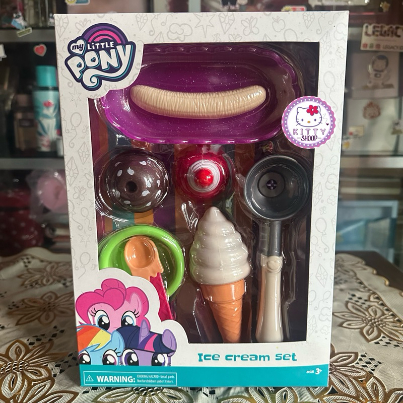 Conjunto De Sorvete My Little Pony Banana Split Scoop Brinquedo De 3892 ...
