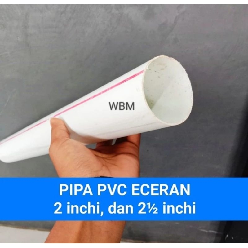 Tubo De pvc De 2 Polegadas Tipo D 130 cm | Shopee Brasil