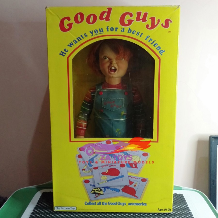 Boneca Chucky Falante Bons Caras Da Play Partners Colecionadores De ...