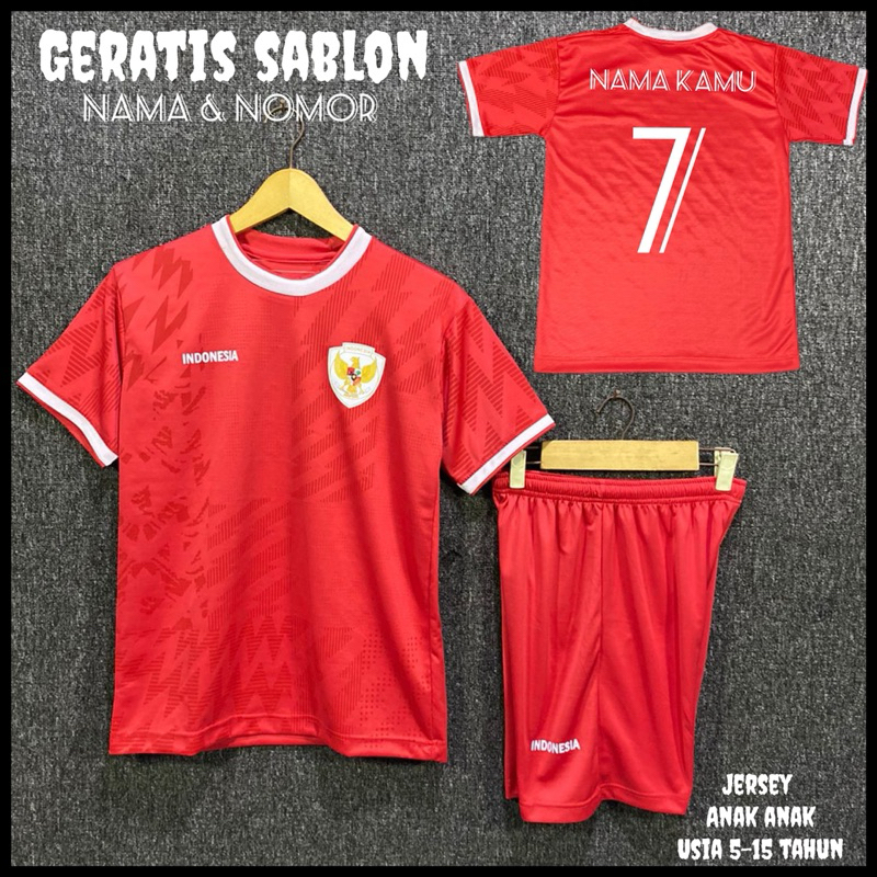 Camisa De Futebol Sabolon Futsal Nome Número Stelan Seleção Indonésia ...