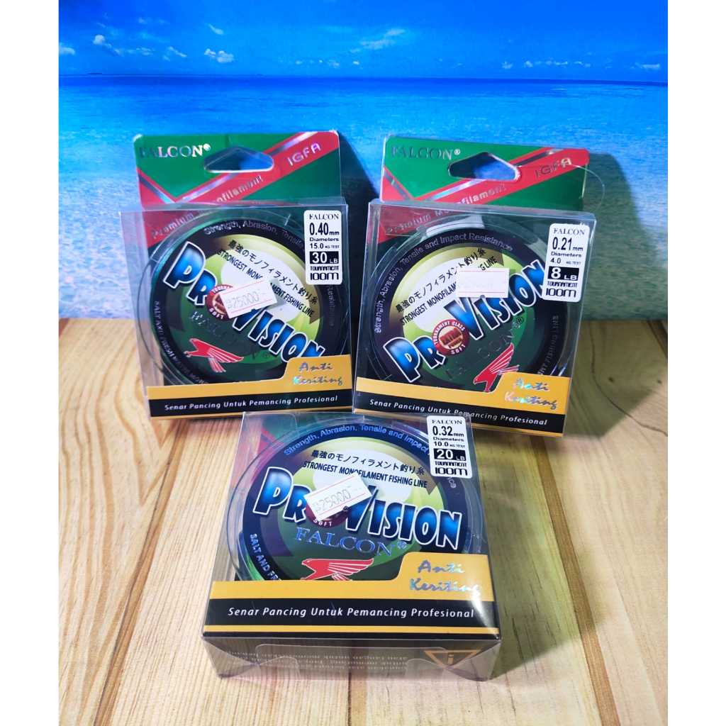 Linha De Pesca Falcon pro vision | Shopee Brasil