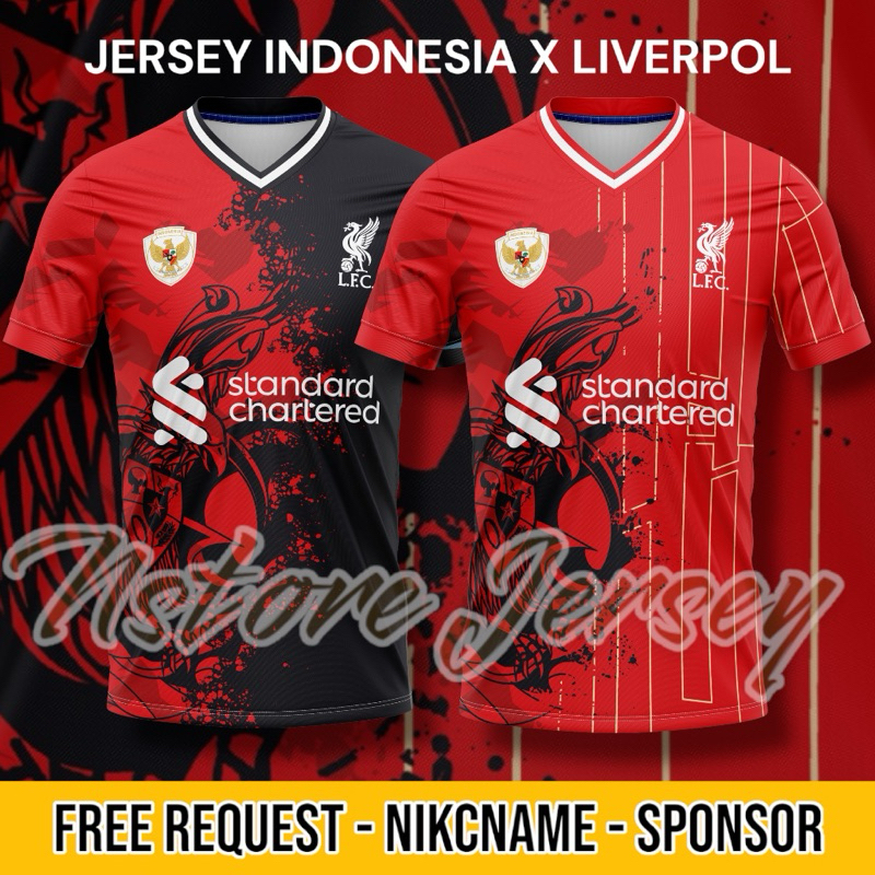 Última Camisa Combinada Indonésia 2025 Namset Grátis | Shopee Brasil